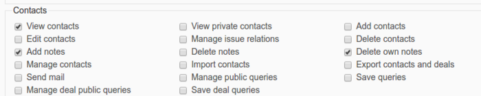 How to allow non-admin users to see Contacts/Deals? | RedmineUP Help | CRM plugin documentation